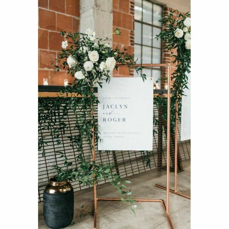 Jual Standing pipa tiang gantung nama welcome sign welcoming sign papan ...