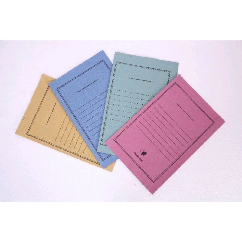 Jual Map Kertas Folio (Pack = 50 Lembar) / Map Kertas F4 / Stop Map ...