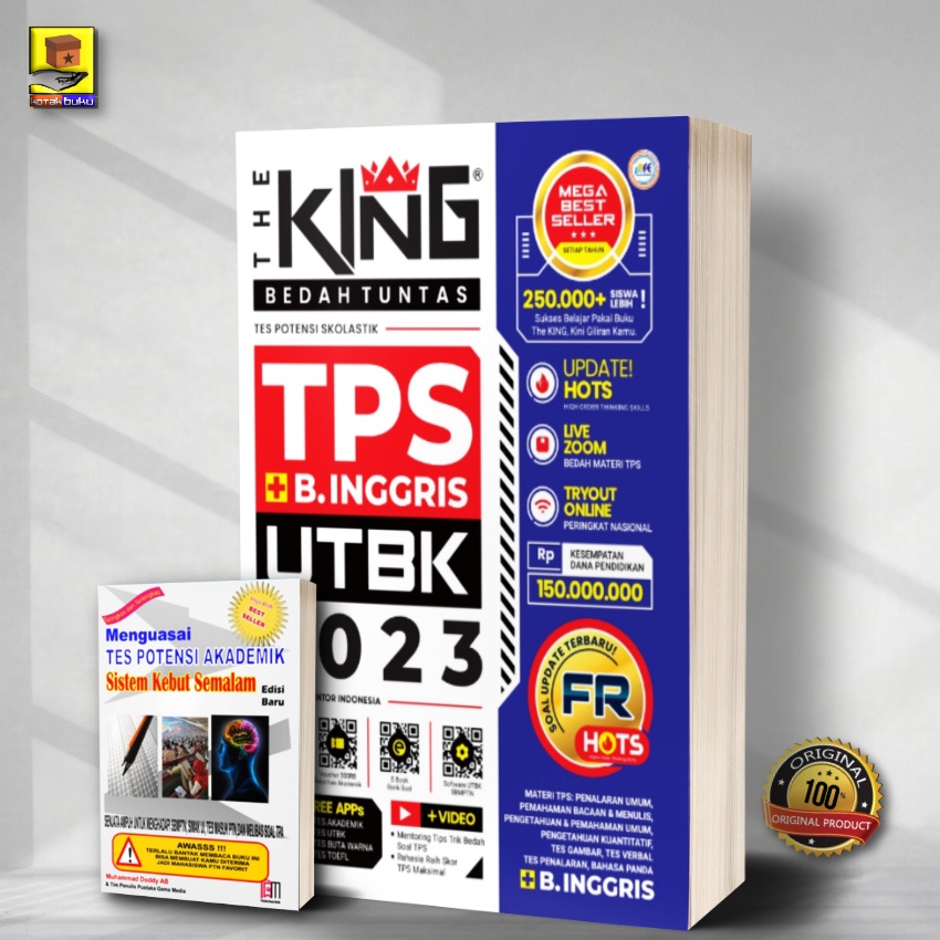 Jual BUKU TPS UTBK 2023 / THE KING TPS UTBK 2023 / CPNS 2023 | Shopee Indonesia