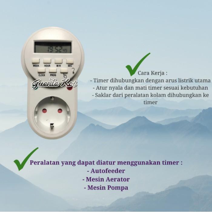 Jual Timer Digital Peralatan Kolam Koi Satuan Detik | Shopee Indonesia
