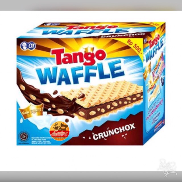 Jual Tango waffle crunchox chocolate/vanilla box isi 20x8gr | Shopee ...