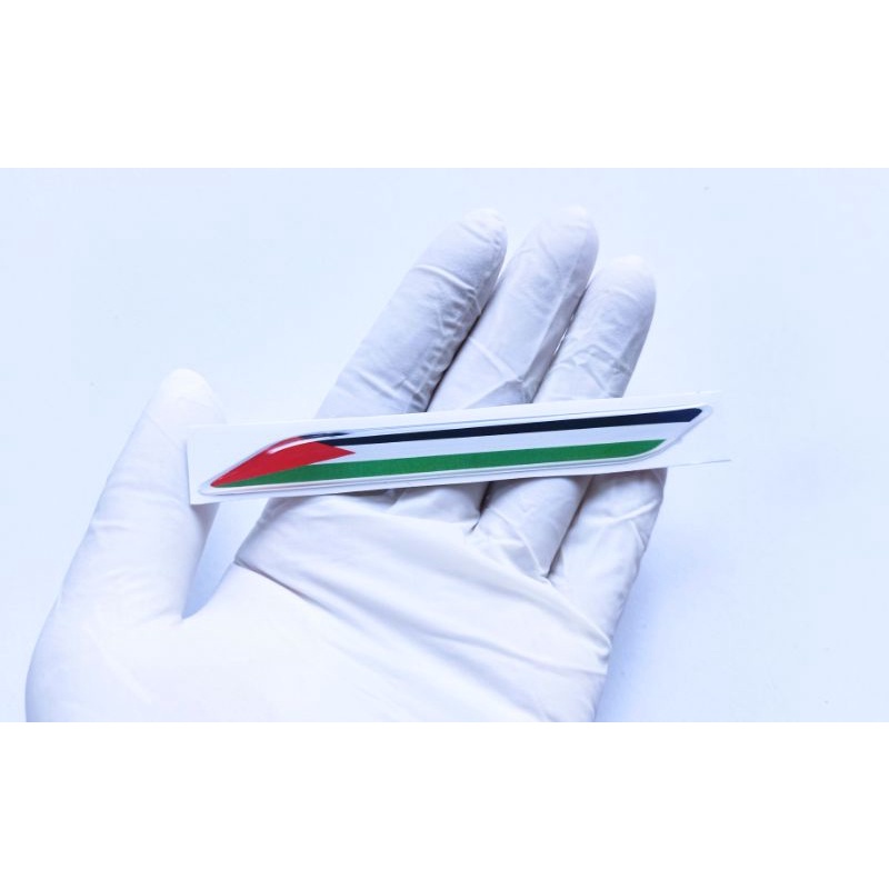 Jual Palestine strip sticker timbul emblem lentur variasi motor ...