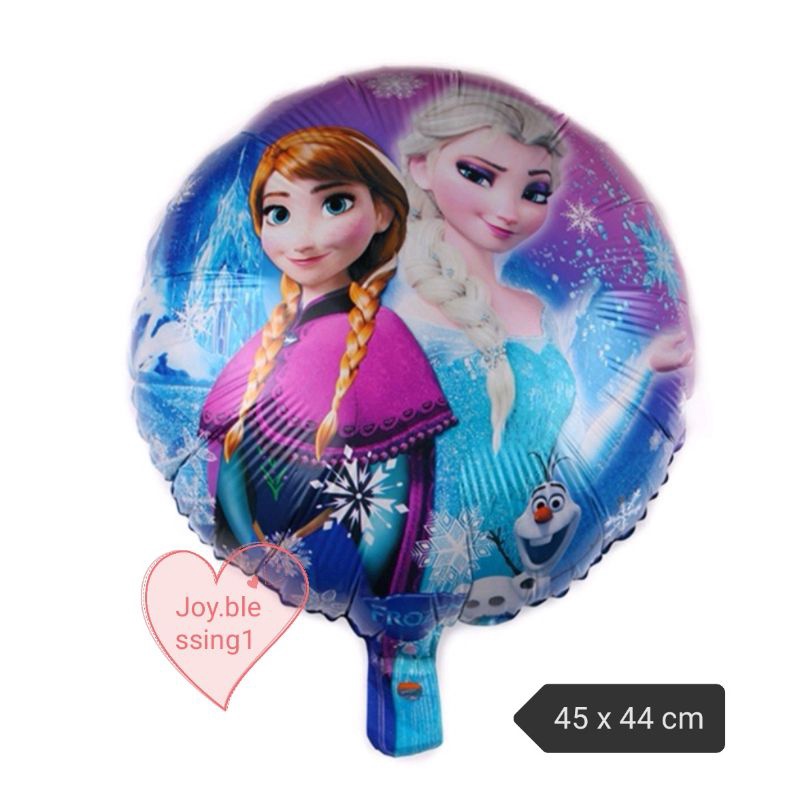Jual BALON FOIL FROZEN ELSA ANNA OLAF/Banner Frozen/Balon bando frozen ...