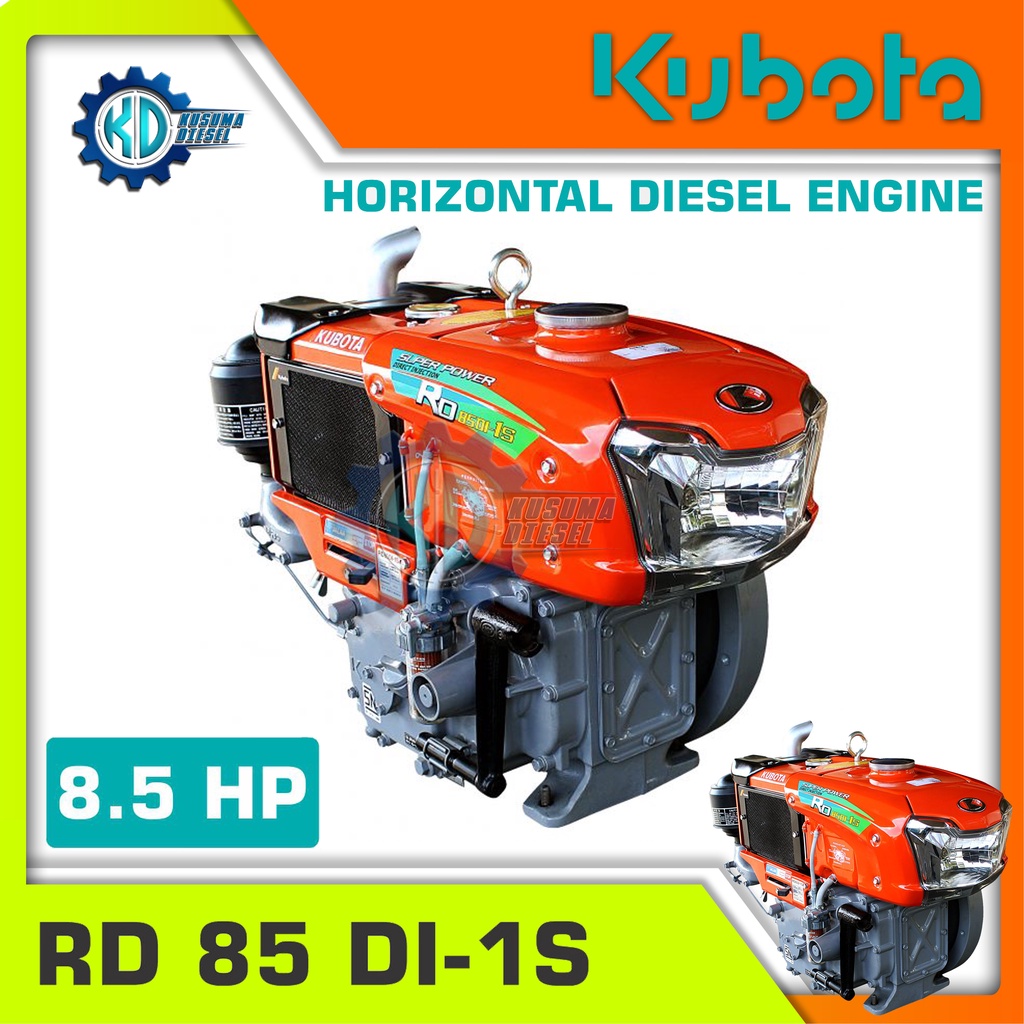 Jual Diesel RD 85 DI-1S - MESIN KUBOTA 85 PK - 8.5 HP 1S | Shopee Indonesia