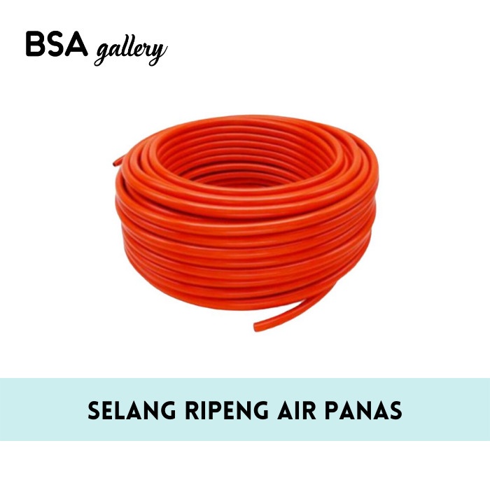 Jual SELANG RIPENG AIR PANAS ORANGE 1/2 INCH / PIPA AIR PANAS KAKU ...