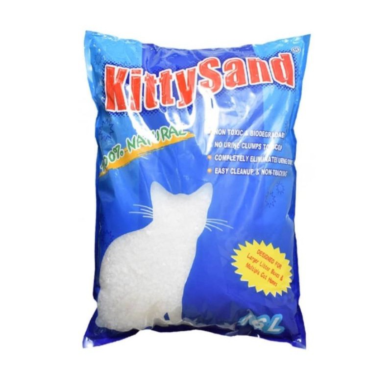 Jual Kitty Sand Pasir Kucing Silica 16 Ltr | Shopee Indonesia