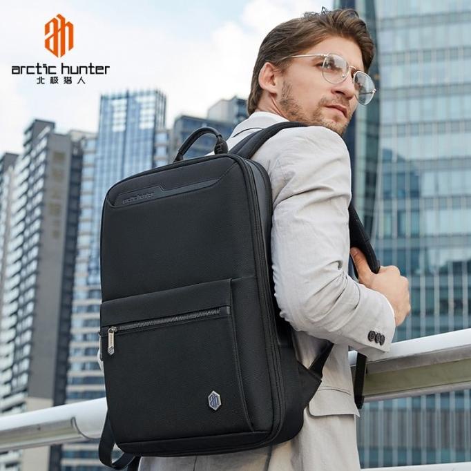 Jual TAS RANSEL ARCTIC HUNTER SLIM BACKPACK EXPANDABLE TAS LAPTOP 15.6 ...