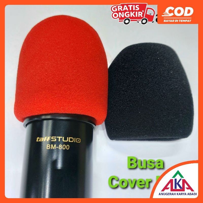 Jual Busa Cover Mic / Busa Microphone Tebal / Spon Mic / Sarung Mic ...