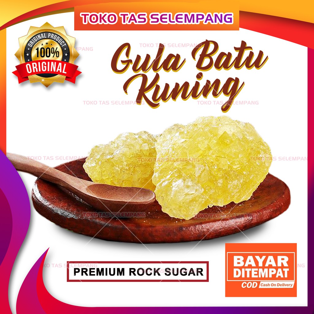 Jual GULA BATU KRISTAL CRYSTAL KUNING BENING Asli Kwalitas Super 1000 ...