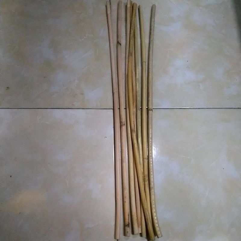 Jual Rotan lokal / kayu rotan kemoceng panjang 50 cm | Shopee Indonesia