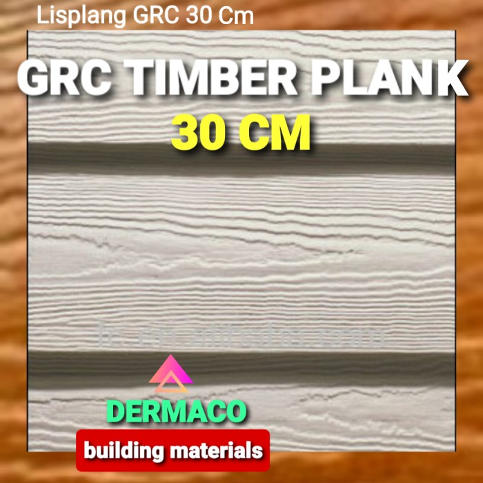 Jual LISPLANG GRC 30 CM / GRC TIMBER PLANK / PAPAN LISPLANK GRC / LISPLANG | Shopee Indonesia