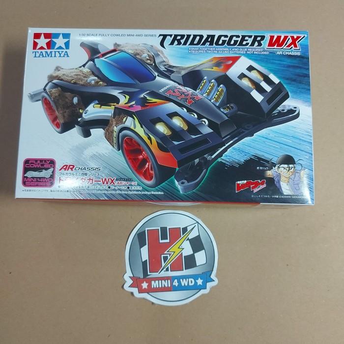 Jual Tamiya mini 4wd Tridagger WX 19449, Chassis AR. | Shopee Indonesia