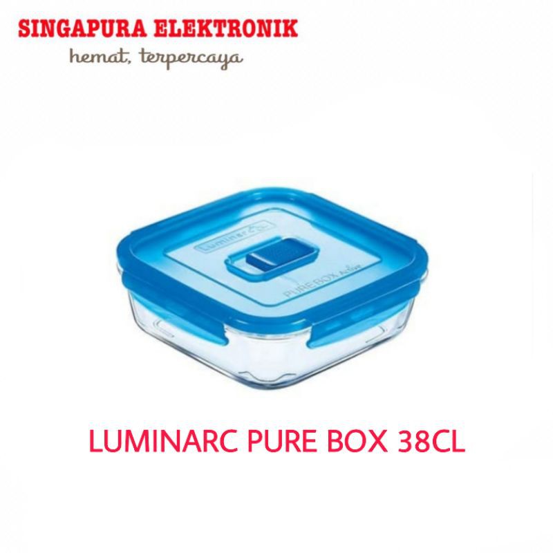 Jual Luminarc pure box active 38CL/tempat penyimpanan makanan L-0814 ...