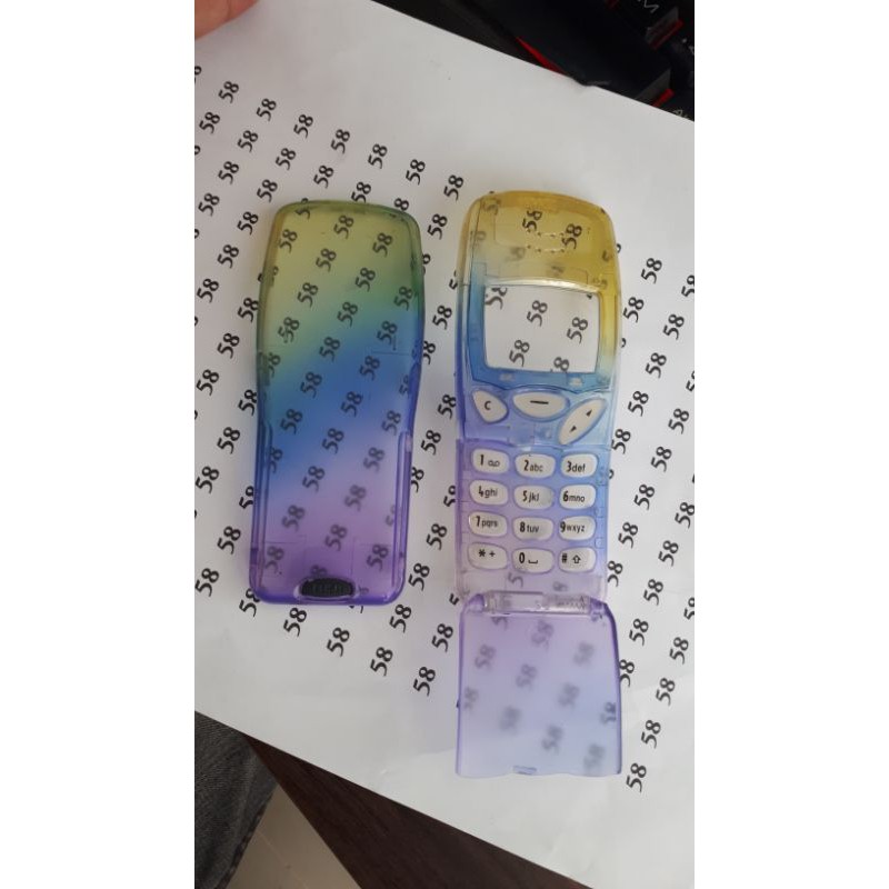 Jual Casing Nokia 3210 Transparan pelangi model Flip | Shopee Indonesia