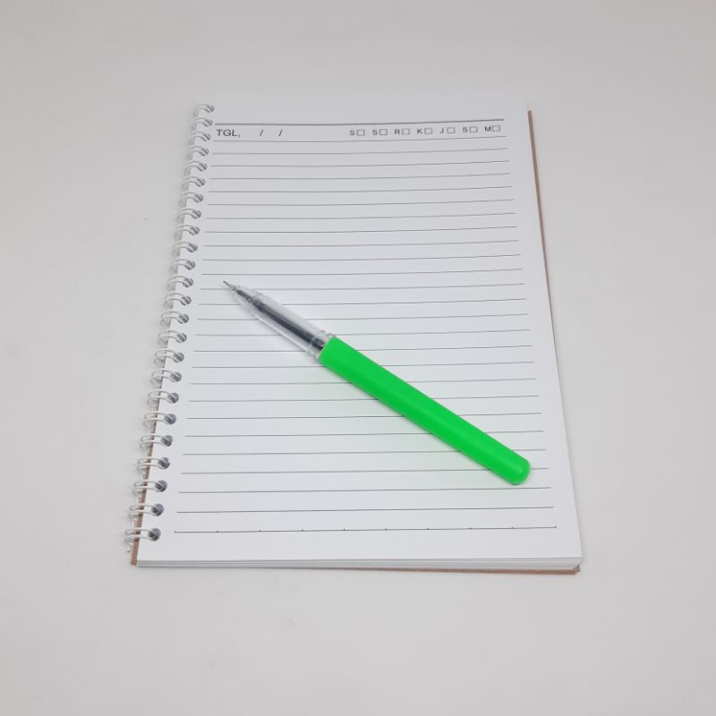 Jual Notebook Jurnal Book Buku Catatan Putih Hvs A4 Murah Garis/Line ...