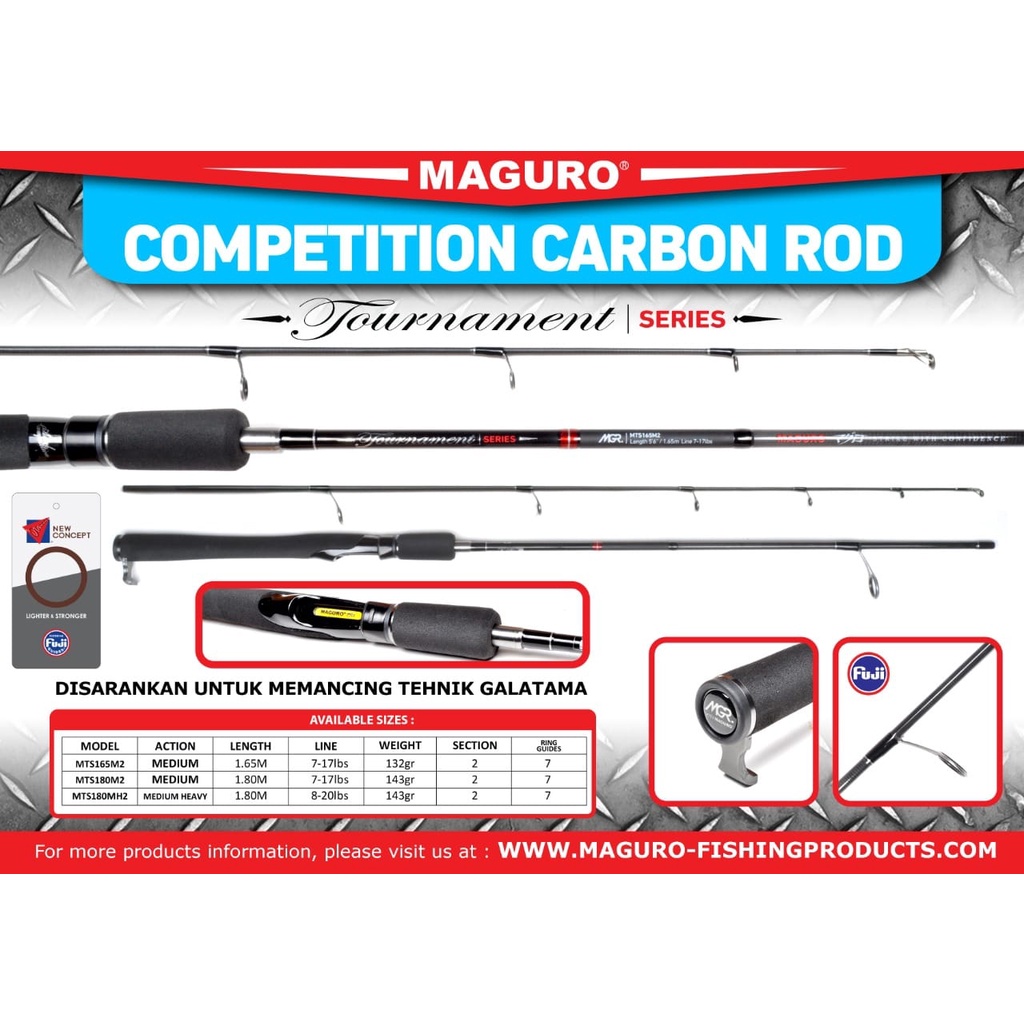 Jual Rod MAGURO COMPETITION TOURNAMENT SERIES | Shopee Indonesia
