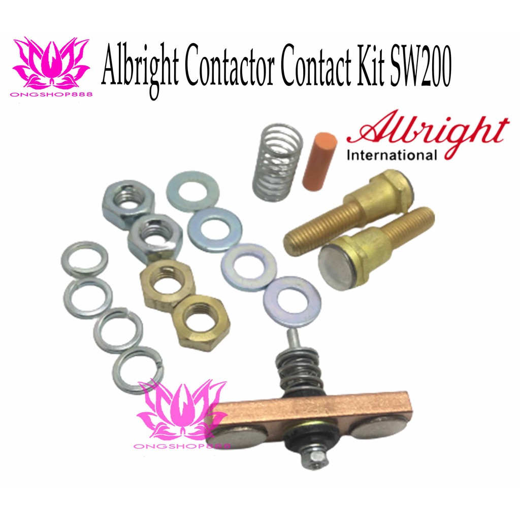 Jual Albright Contactor Contact Kit SW200 - Replacement Selenoid ...