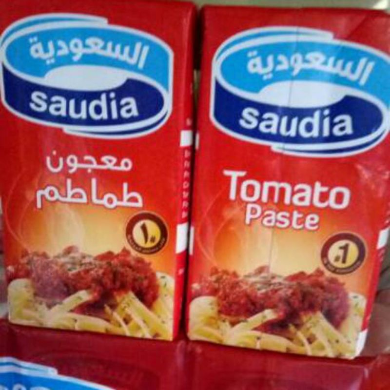 Jual Saudia Tomato Paste 135 Gram Saus Pasta Tomat Asli Impor Arab ...