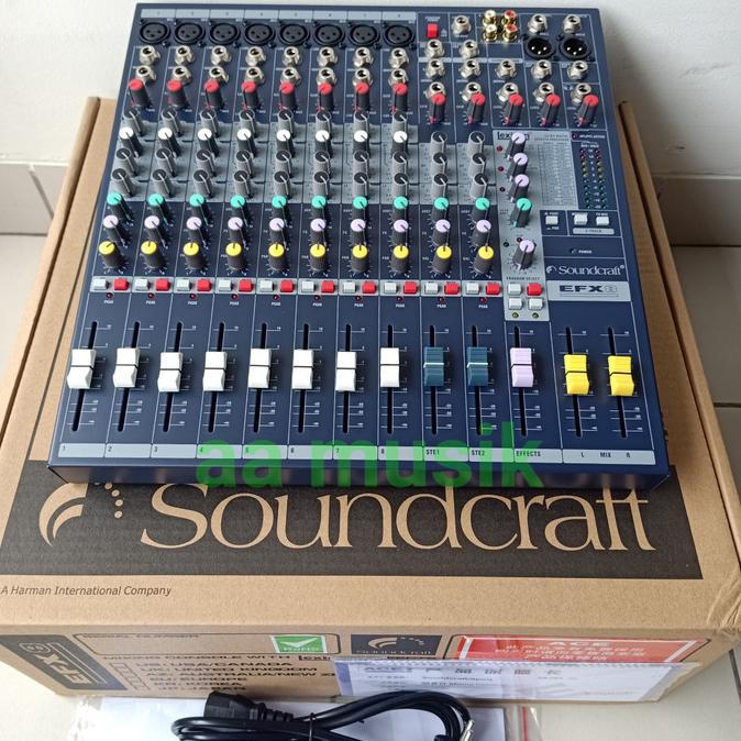Jual Mixer Soundcraft EFX8 Effact lexicon GRADE A | Shopee Indonesia