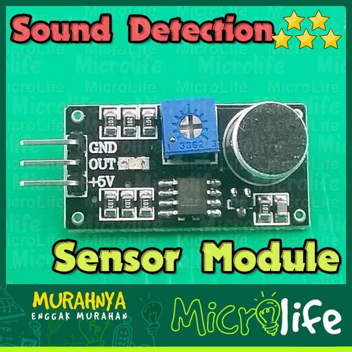 Jual Sound Detection Sensor Module | Shopee Indonesia