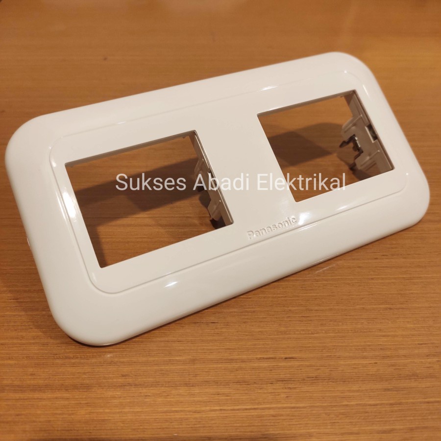 Jual FRAME SAKLAR 2 GANG PANASONIC WIDE SERIES | Shopee Indonesia