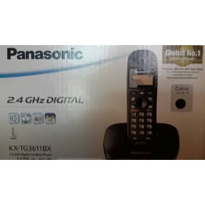 Jual PANASONIC KX-TG3611BX TELEPON WIRELESS | Shopee Indonesia