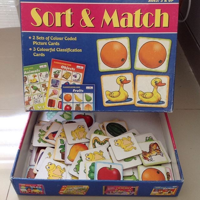 Jual Mainan edukasi sort & match / puzzle / mainan anak / mainan ...