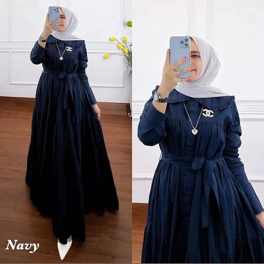 Jual Baju Long Dress Dres Wanita Remaja Ibu IbuTerbaru 2021 Mewah Untuk ...