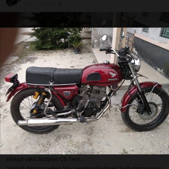 Jual Tangki CB Twin Merah | Shopee Indonesia