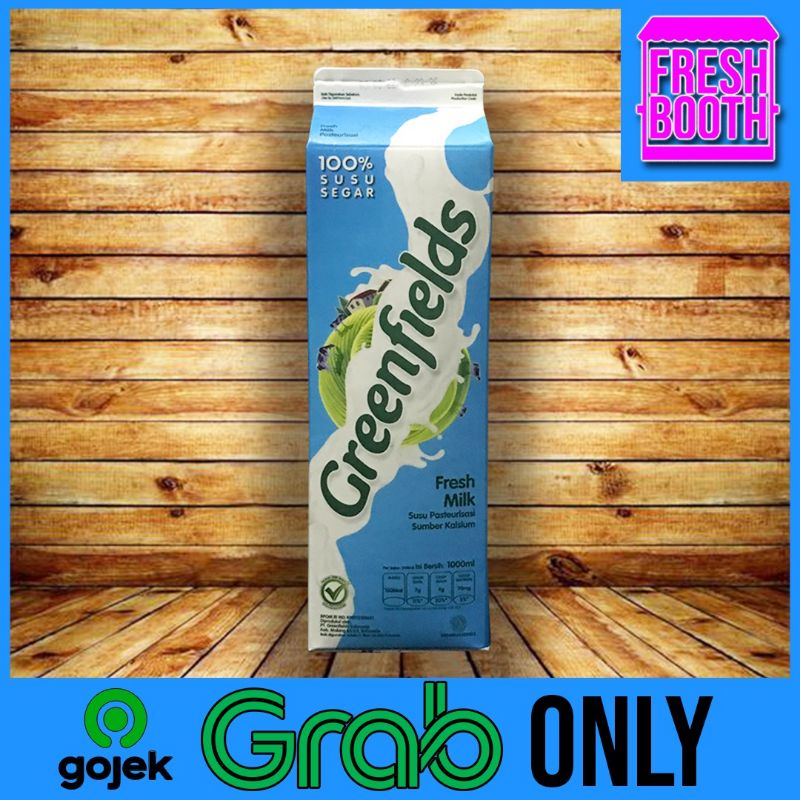 Jual Greenfields Fresh Milk 1 liter (Susu Segar) | Shopee Indonesia