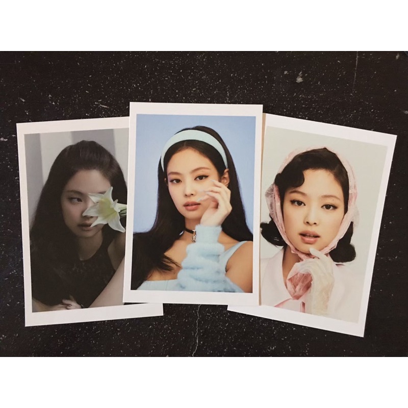 Jual blackpink jennie postcard set welcoming collection 2022 official ...