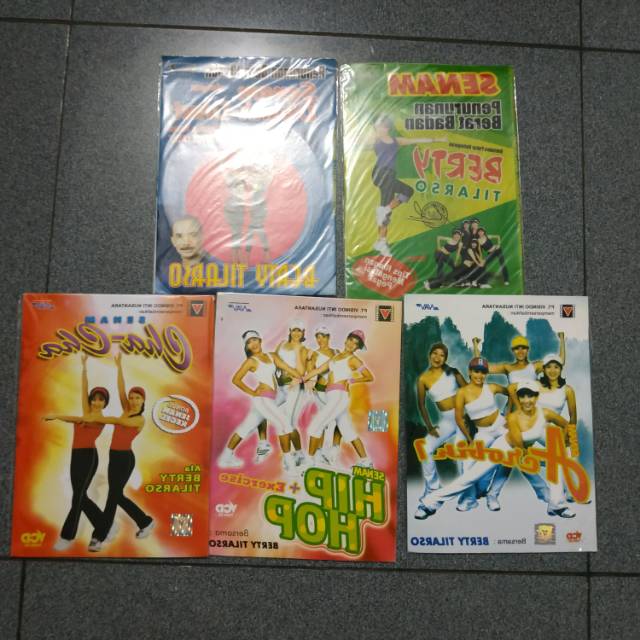 Jual Vcd senam berty tilarso 5disc lengkap | Shopee Indonesia
