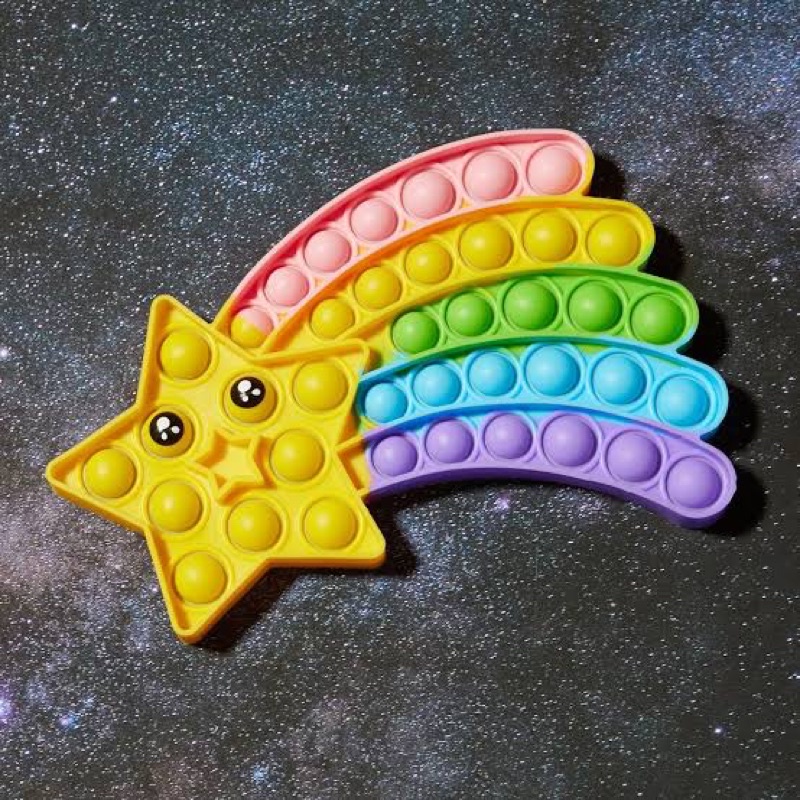Jual POP IT PASTEL SHOOTING STAR | Shopee Indonesia