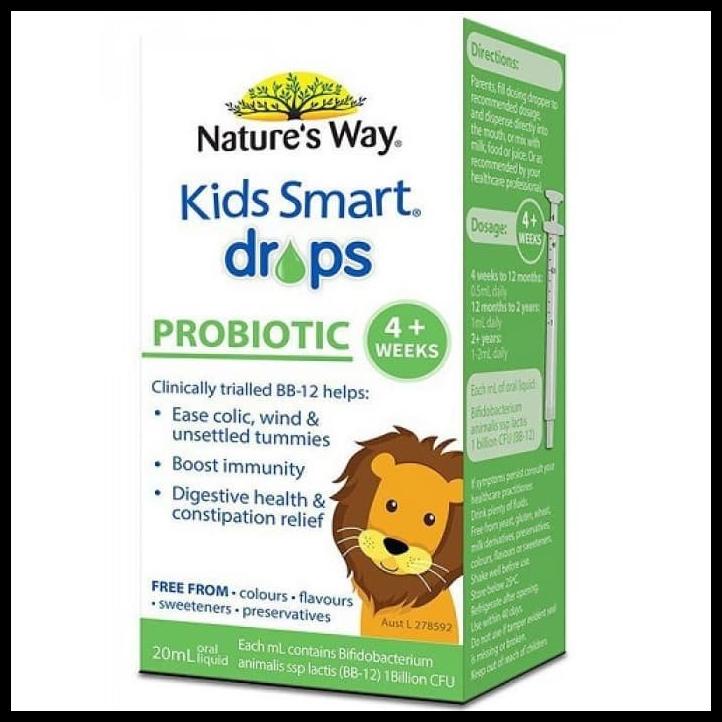Jual Nature'S Natures Nature Way Kids Smart Drops Drop Probiotic ...