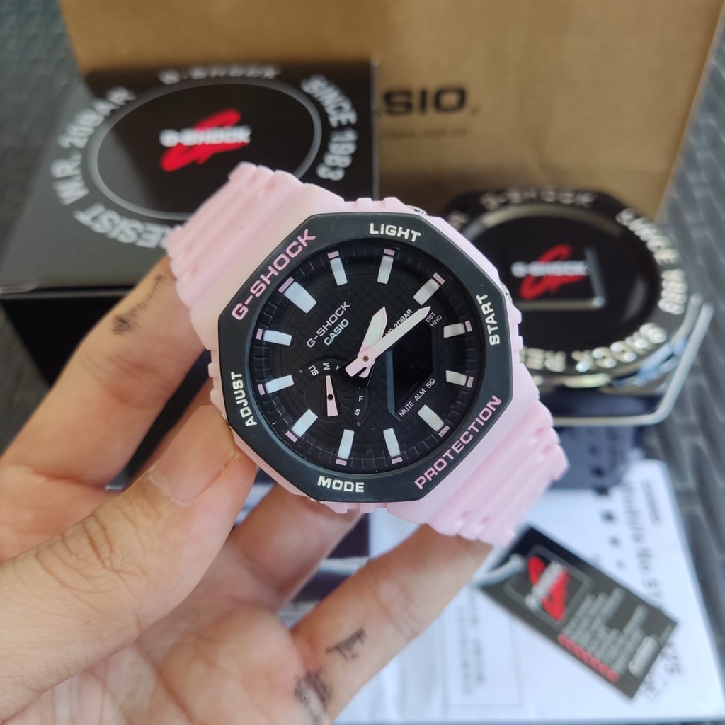 Jual Jam Tangan Pria Casio G-Shock Tipe GA-2110 With Box ORIGINAL PROMO ...