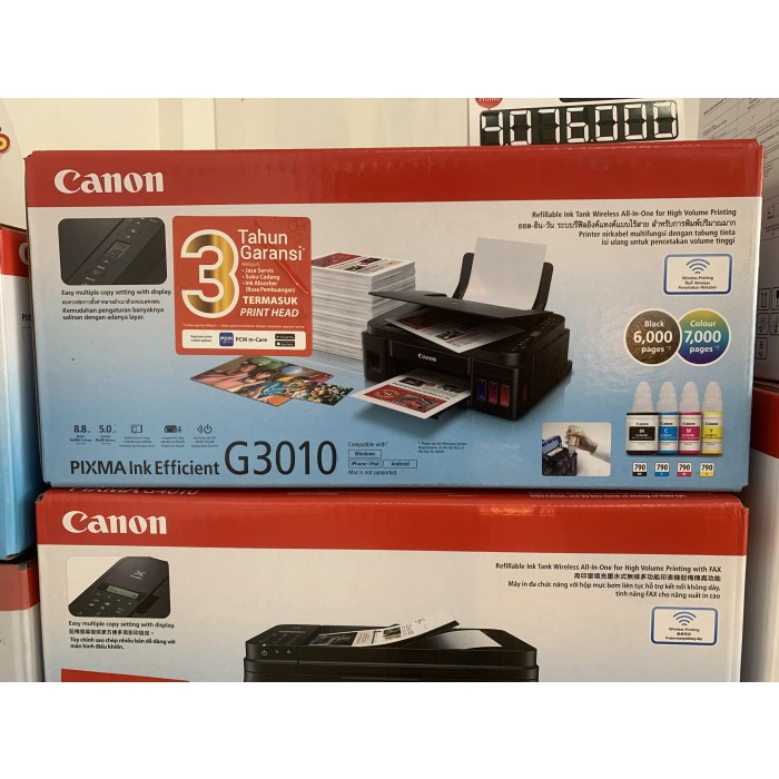 Jual printer canon g3010 wifi | Shopee Indonesia