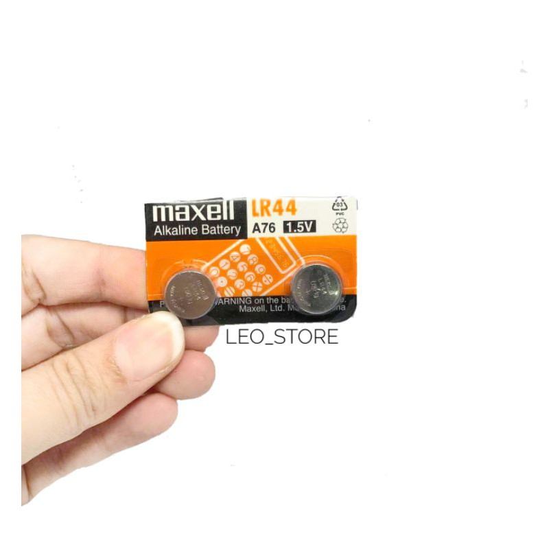 Jual BATERAI MAXELL LR44/ A76!!! BATERAI KALKULATOR!! READY!! HARGA SATUAN!! | Shopee Indonesia