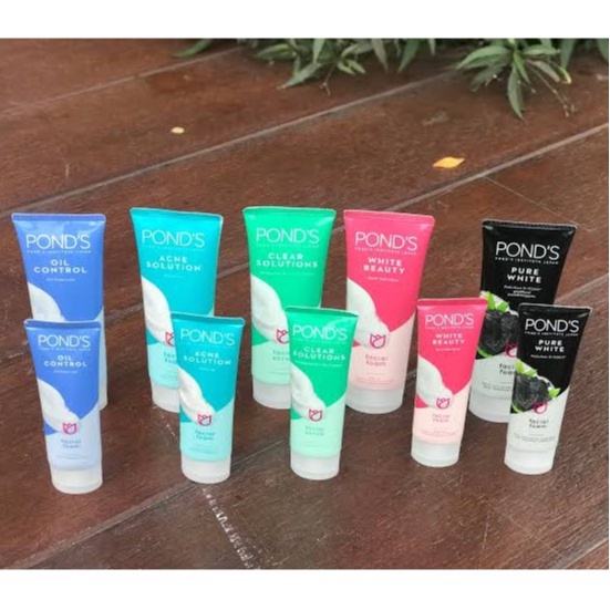 Jual Ponds Facial Foam Cleanser Series - Thymo Bha - Whip Foam Pink ...