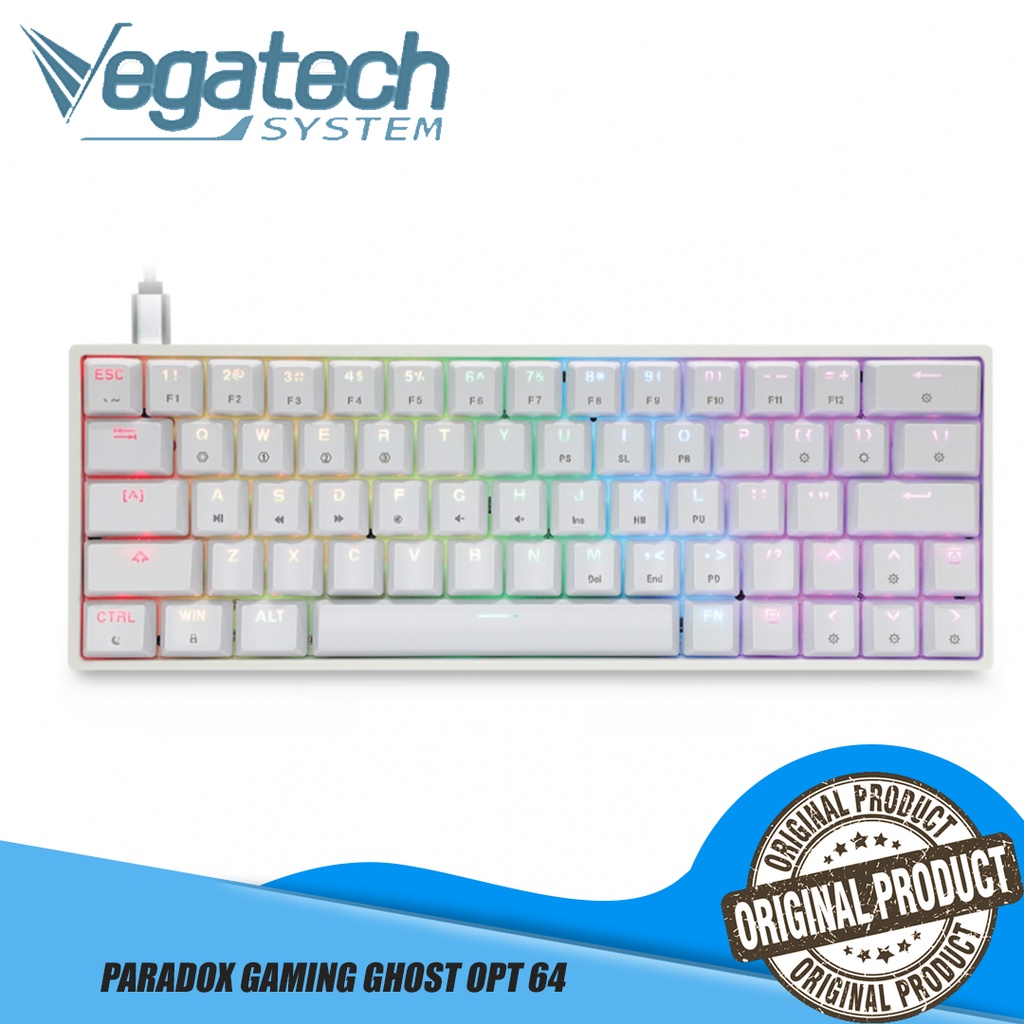 Jual Paradox Gaming Ghost OPT 64 - Mini Mechanical Keyboard, Blue ...