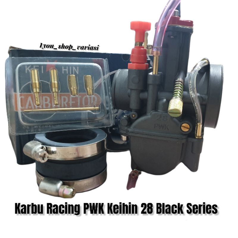 Jual Karbu Karburator PWK 28 Keihin Original Black Series Easy Setting Racing | Shopee Indonesia