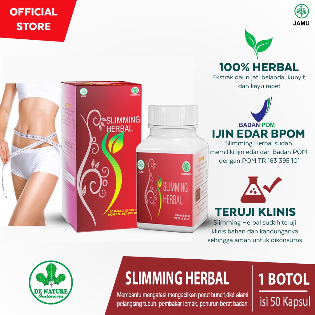 Jual Obat Herbal Pengecil Perut Buncit Pria Wanita, Pelangsing Paling ...