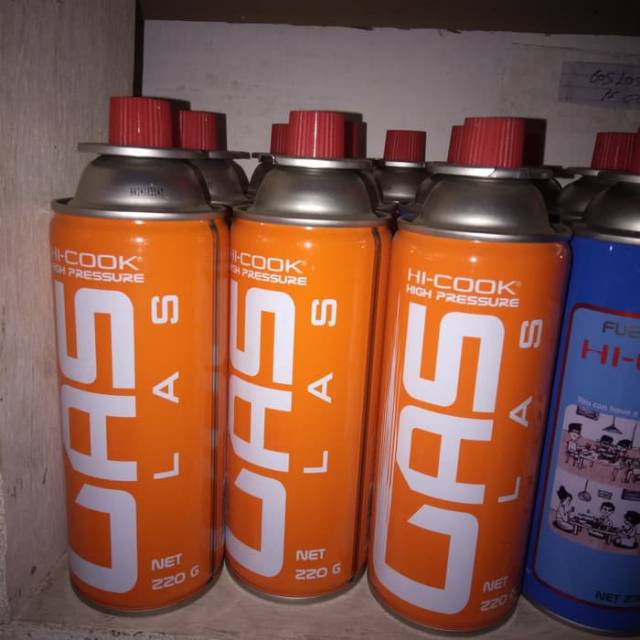 Jual Gas Hicook/Gas Las hi cook/Kompor Portable 280 gr | Shopee Indonesia
