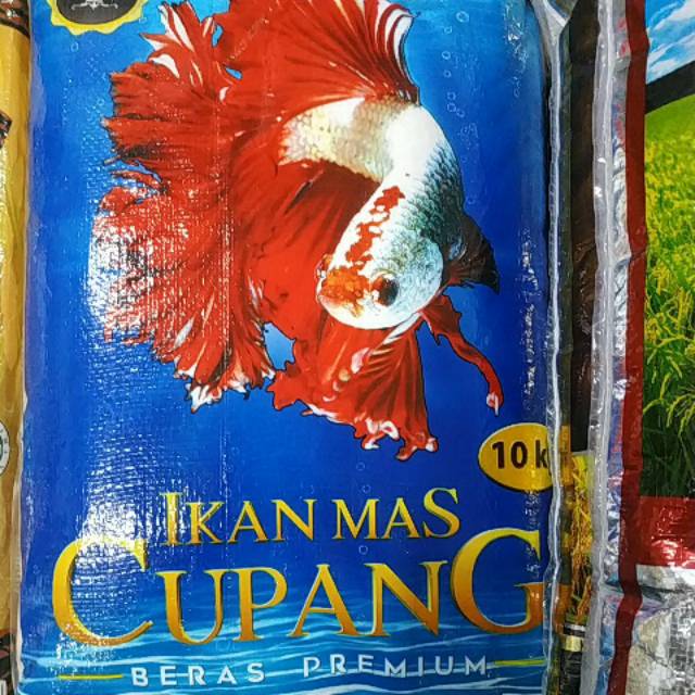 Jual Beras cap ikan mas cupang 10kg | Shopee Indonesia