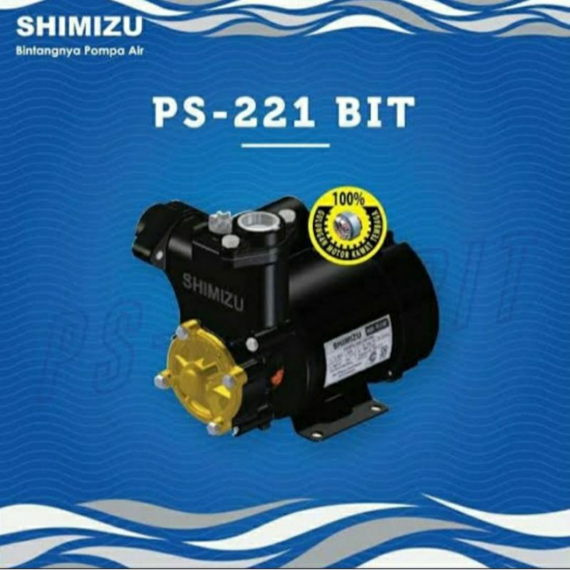 Jual Pompa Air Non Otomatis SHIMIZU PS-221 BIT | Shopee Indonesia
