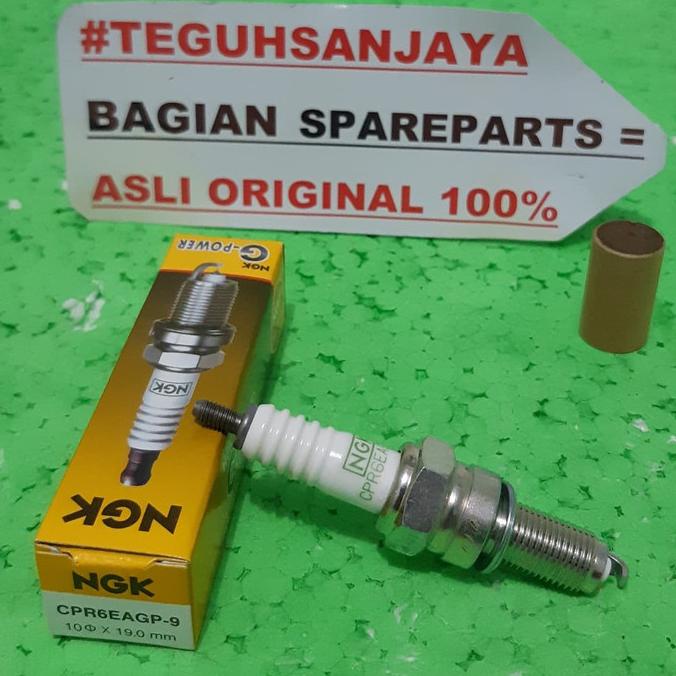 Jual SPARE PART MOTOR BUSI RACING NGK G-POWER PLATINUM CPR6EAGP-9 BLADE ...
