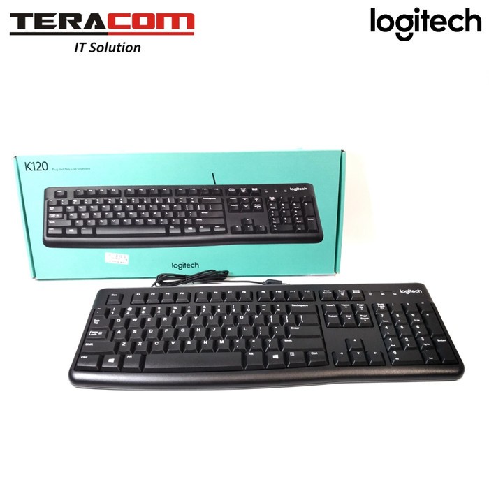 Jual Keyboard Logitech K120 Usb Original - Keyboard USB | Shopee Indonesia