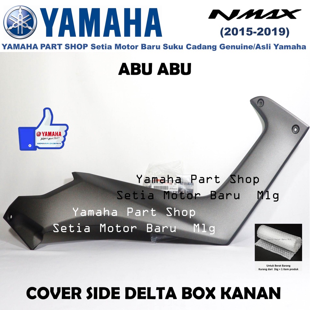 Jual Cover Side Delta Box Lantai Samping Nmax Lama N Max Old Abu Abu ...