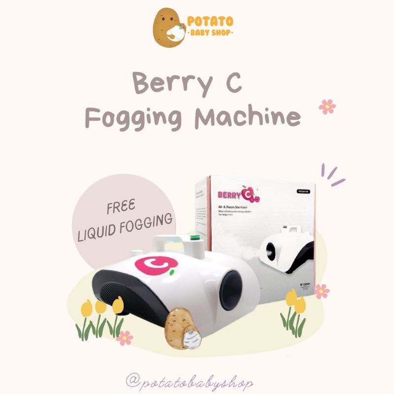 Jual BerryC Mesin Fogging Set - Alat Fogging Berry C FREE LIQUID ...