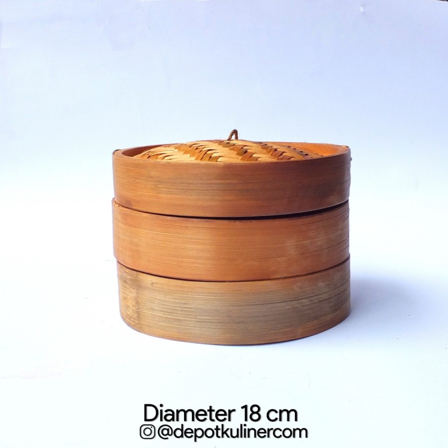 Jual Klakat Bambu Dimsum 18 cm / Kukusan dimsum / Bambu Dimsum | Shopee ...
