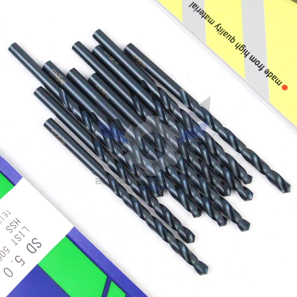 Jual NACHI Mata Bor 3 mm - 10 mm Mata Bor Besi HSS Straght Shank Drill ASLI | Shopee Indonesia
